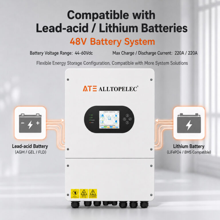 ALLTOPELEC 10kW energy storage Hybrid Inverter - alltopelec.com